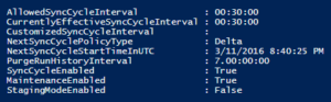 Powershell to start a sync for Azure AD Connect 1.1 - Cayosoft