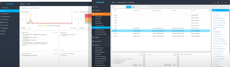 Cayosoft – Hybrid Active Directory Management & Recovery Platform