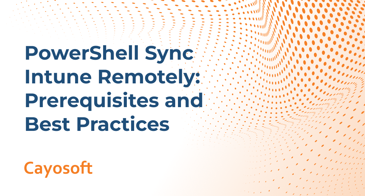 PowerShell Sync Intune Remotely: A Practical Guide